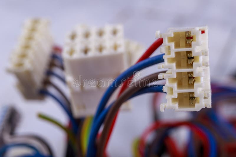 Connectors for Connecting Peripherals Stock Image - Image of mass, type ...