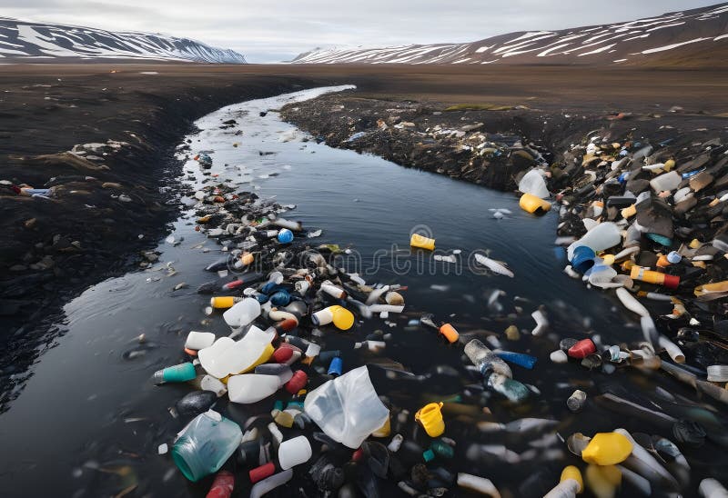 Plastic Pollution in Arctic River Feeding into the Pristine Sea Stock ...