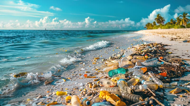 Plastic Pollution on the Beach: a Call To Action for Recycling and ...