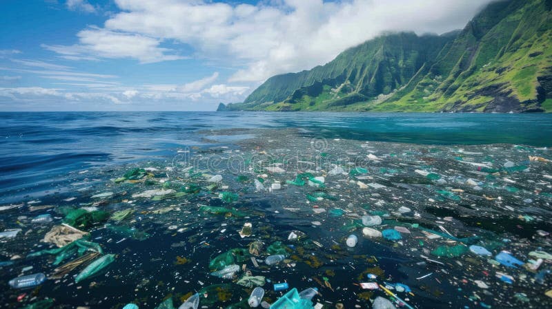 Plastic Pollution in the Great Pacific Garbage Patch Under a Clear Sky ...