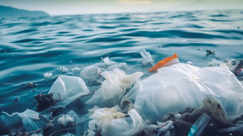 Plastic Pollution. Problem Plastic Bottles and Microplastics. Marine ...