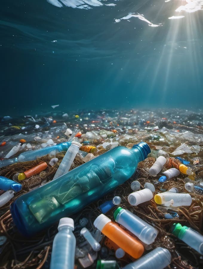 Plastic Pollution in Ocean, Problem Plastic Bottles and Microplastics ...