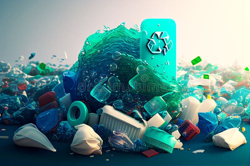 Plastic Pollution at Sea. Environmental Protection. Pollution at the ...
