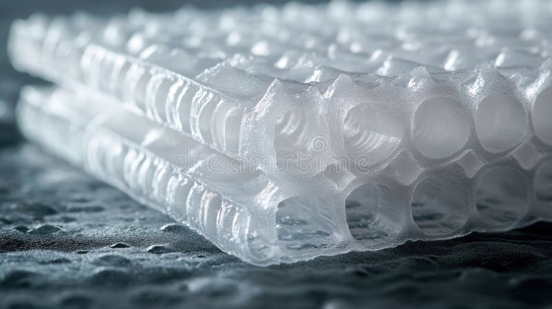 Plastic Polymer Products , Recycling Production Stock Image - Image of ...