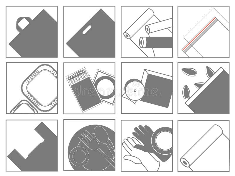 Disposable Items Stock Illustrations – 149 Disposable Items Stock ...
