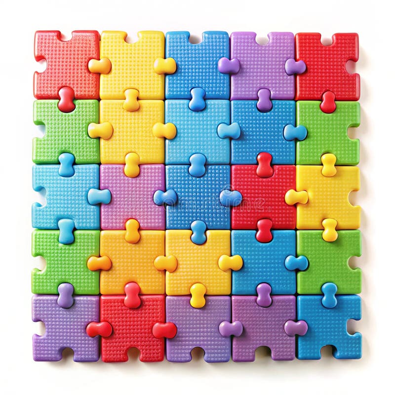 Interlocking Pieces Stock Illustrations – 5,050 Interlocking Pieces ...