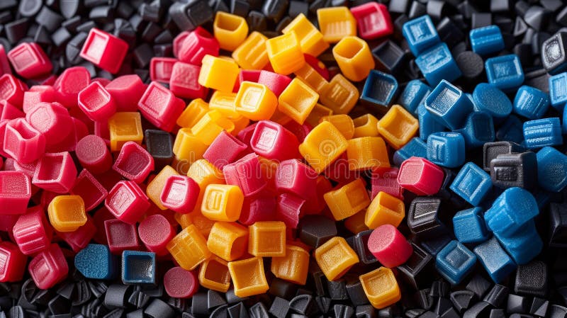 Plastic Raw Material PVC Resin. Stock Photo - Image of polystyrene ...