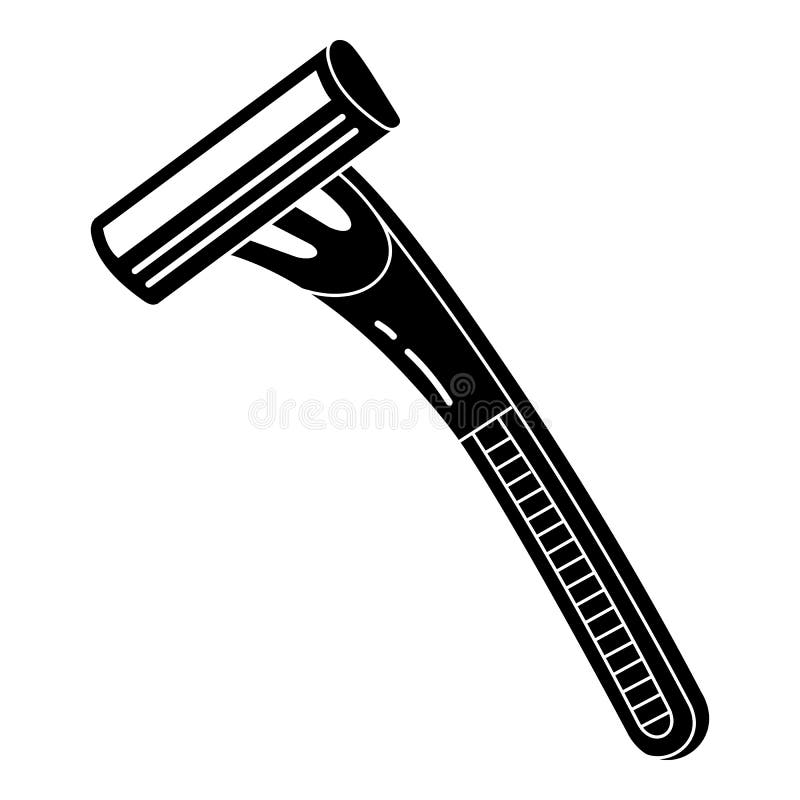 Say No To Plastic Razor, Use Metal Tool for Shave Stock Vector ...