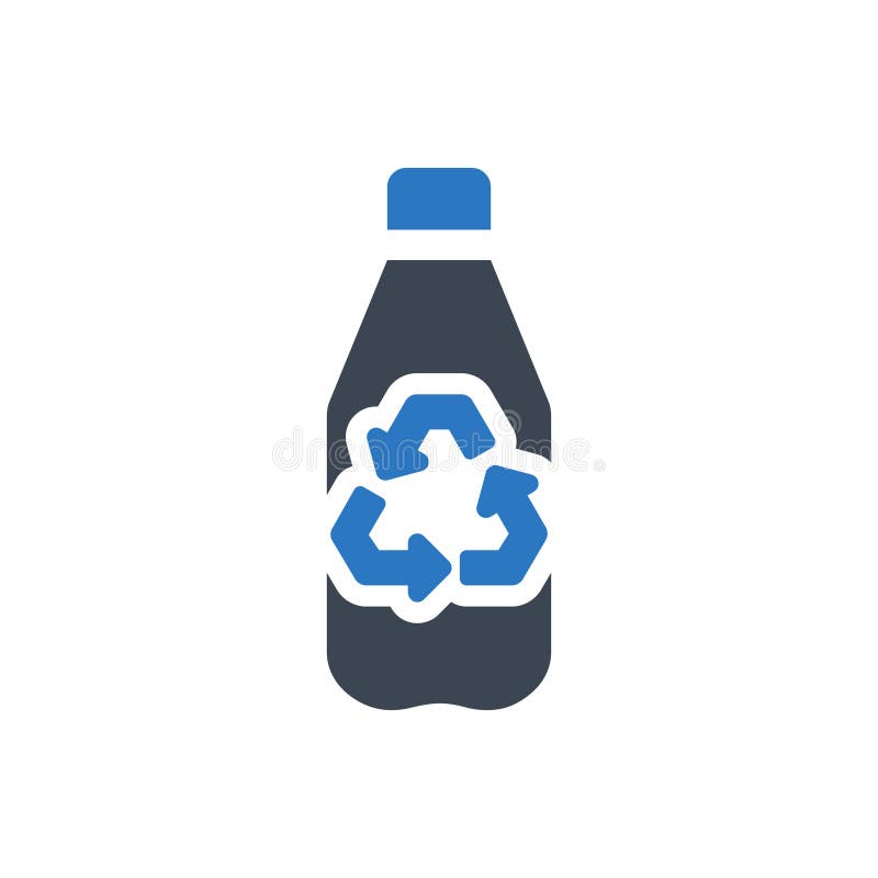Plastic Recycle Symbols. Plastic Materials Icon Set. Vector ...