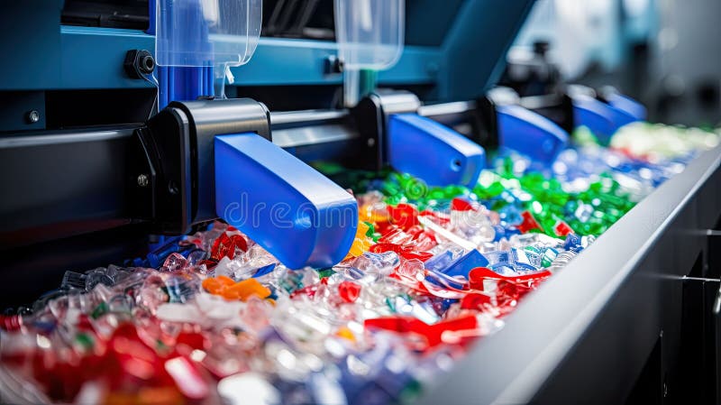 Plastic recycle stock illustration. Illustration of processing - 321034545