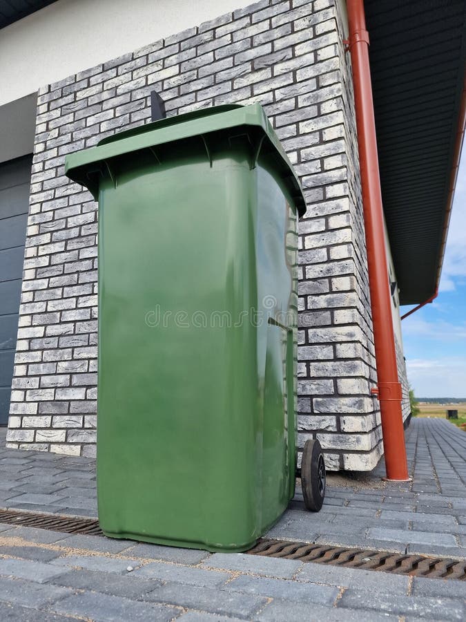 Plastic Recycling Container for Waist Collection and Recycling Stock ...