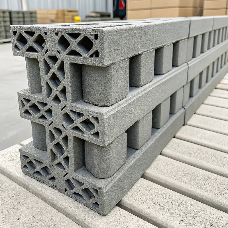 Plastic Retaining Wall Block with Interlocking Design Stock ...