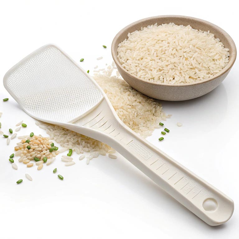 Plastic Rice Paddle with Grip PNG Stock Illustration - Illustration of ...