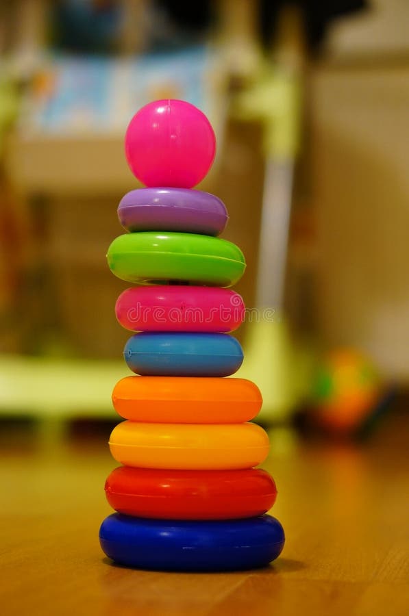 Plastic rings stock photo. Image of indoor, play, plastic - 48951768