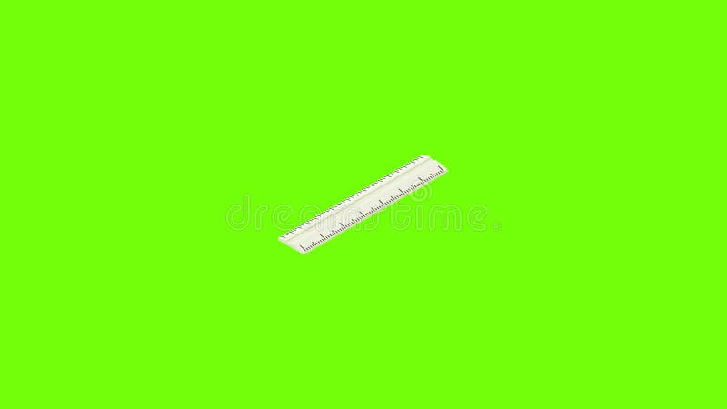 Plastic Ruler Icon Animation Stock Footage - Video of plastic, school ...