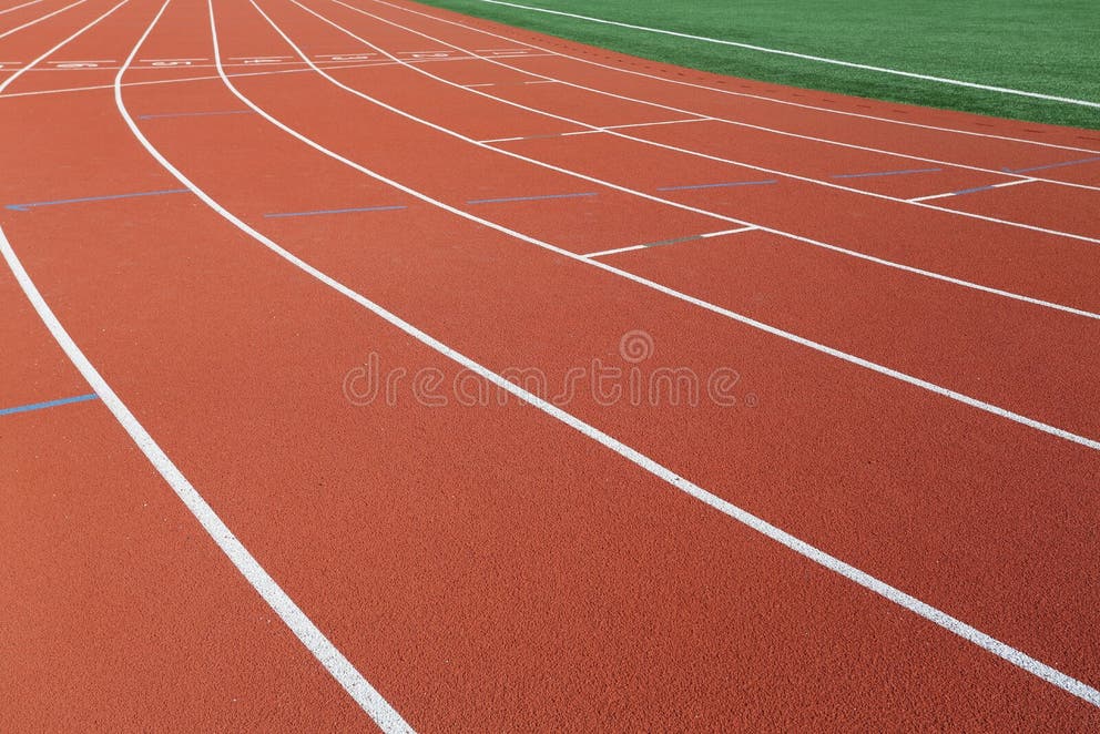 Plastic runway stock image. Image of track, movement - 64202473