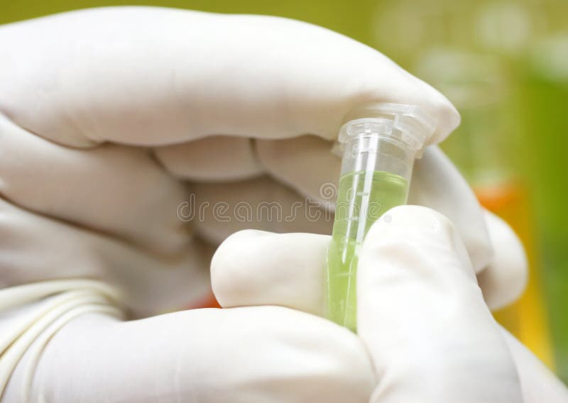 Plastic sample tube stock image. Image of scientific - 77420423