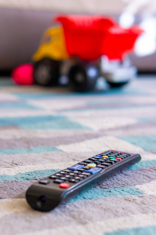 Tv Remote Controller on the Floor Stock Photo - Image of color, samsung ...