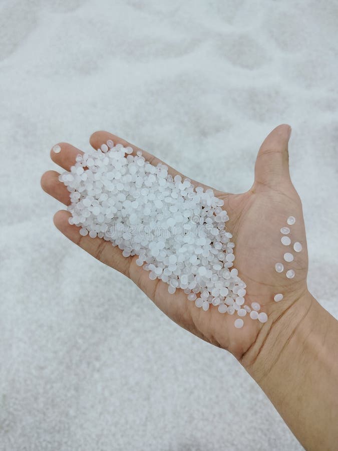 Plastic Sand Held in the Hand Stock Image - Image of area ...
