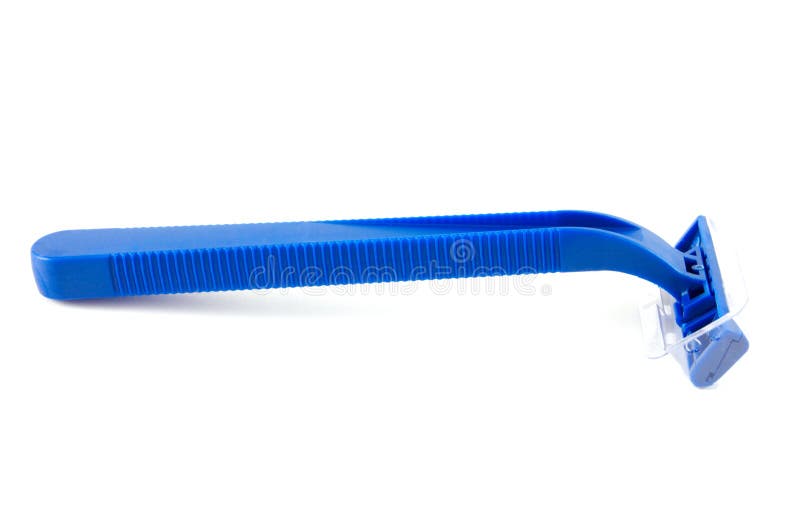 Plastic scheermes stock afbeelding. Image of scherp, macro - 10396509