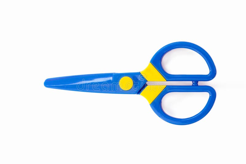 Yellow Crayon Isolated on White Ready To Write Stock Photo - Image of ...