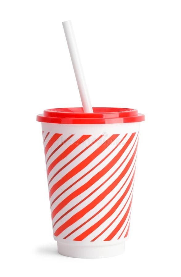 Plastic Soda Cup stock photo. Image of fast, straw, disposable - 255884432