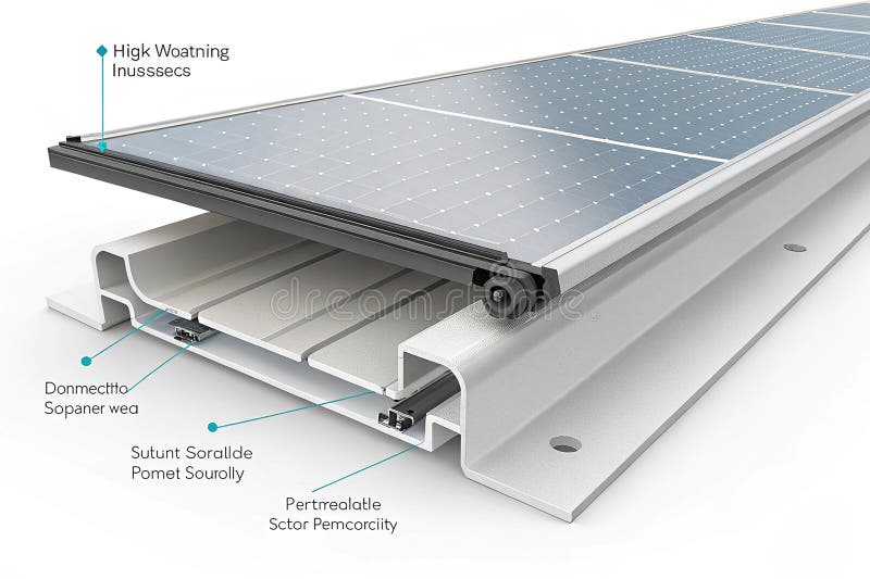 Plastic Solar Panel Mounting Bracket Weather Resistant Stock ...