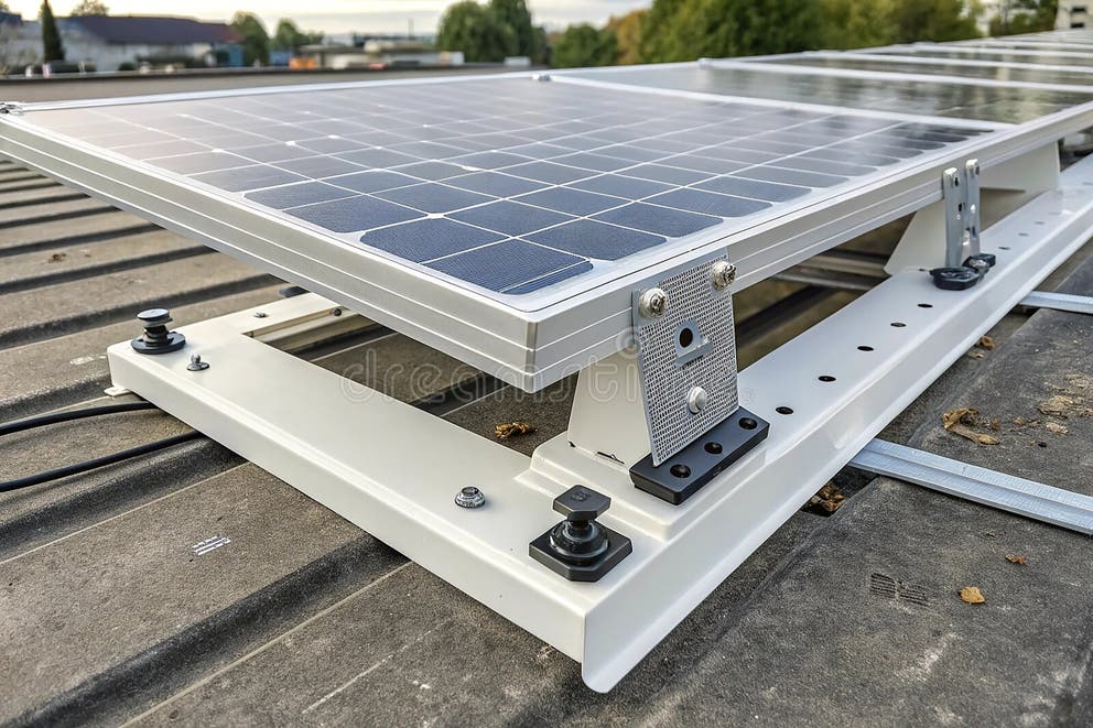 Plastic Solar Panel Mounting Bracket Weather Resistant Stock ...