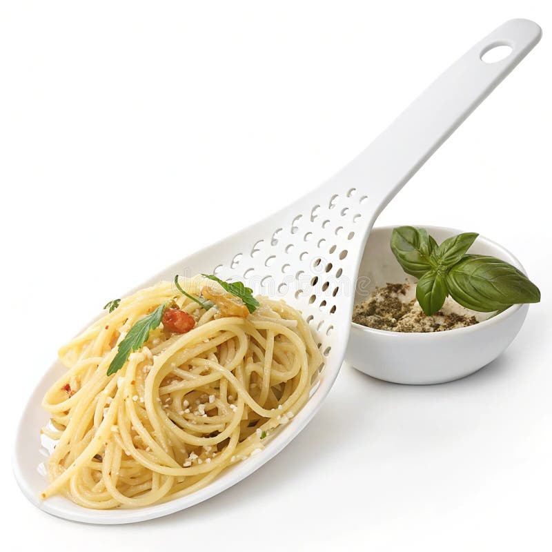Plastic Spaghetti Server with Holes PNG Stock Illustration ...