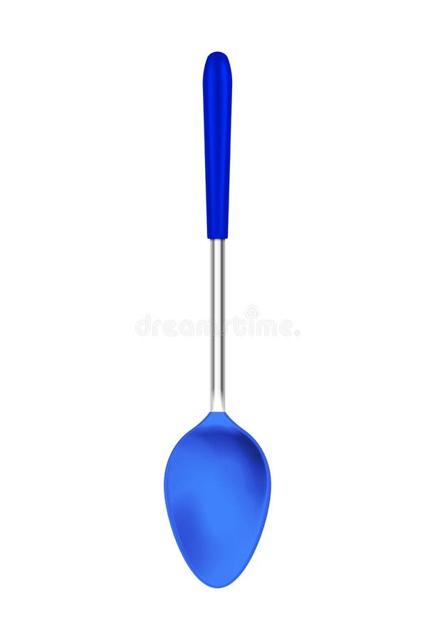 Plastic Spoon Realistic Composition Stock Vector - Illustration of ...