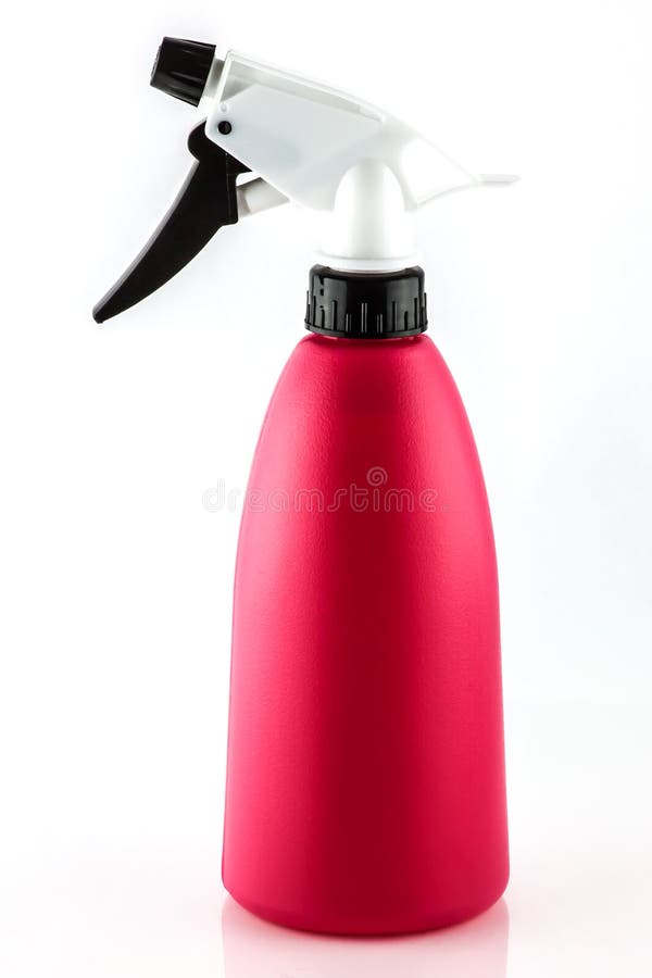 Spray Bottle and Cleaning Cloth Stock Photo - Image of spray, household ...