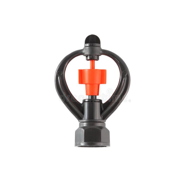 Plastic sprinkler pole stock image. Image of spray, agriculture - 35341295