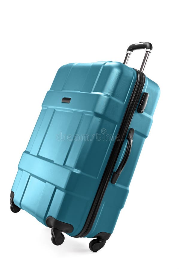 Plastic Suitcase for Traveler Stock Image - Image of durable, element ...