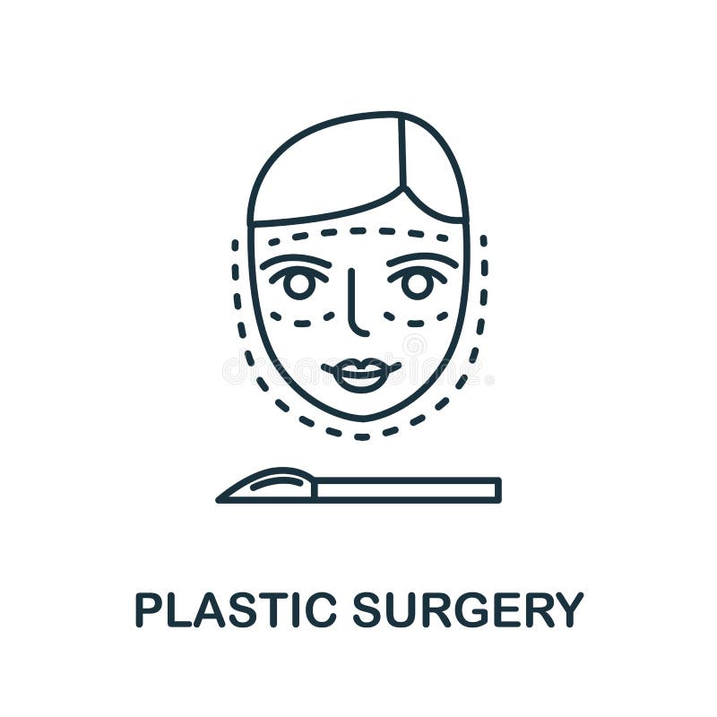 Liposuction Icon from Plastic Surgery Collection. Simple Line Element ...