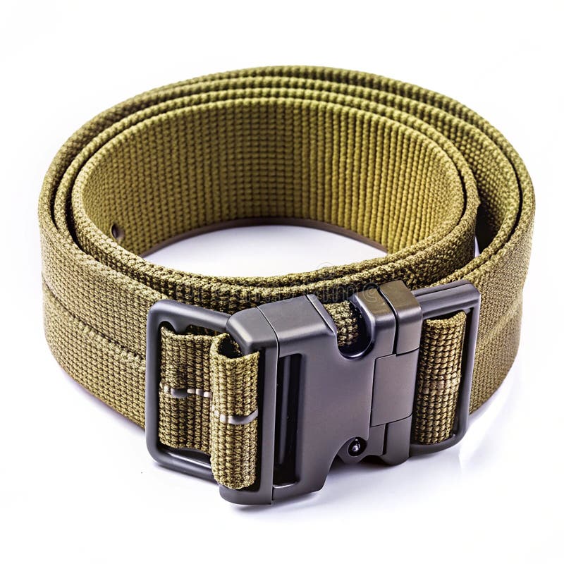 Plastic Tactical Belt with Quick-release Buckle Stock Illustration ...