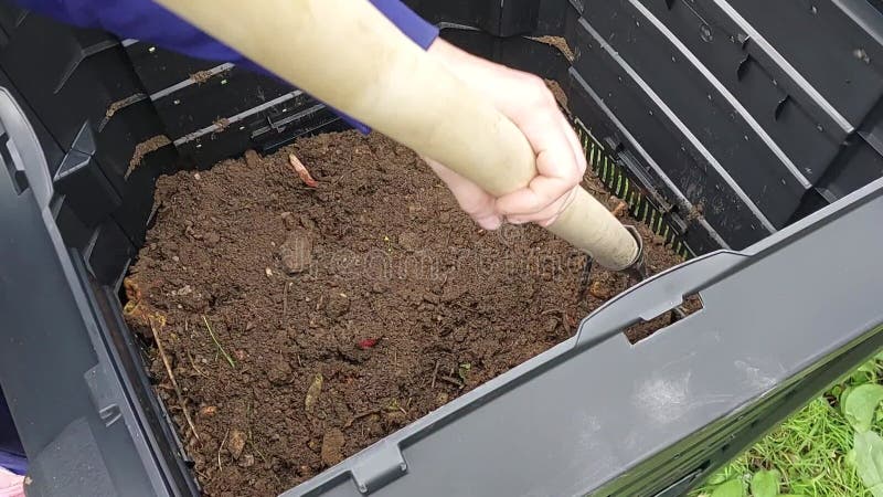 Plastic Tank for the Production and Storage of Compost in the Garden ...