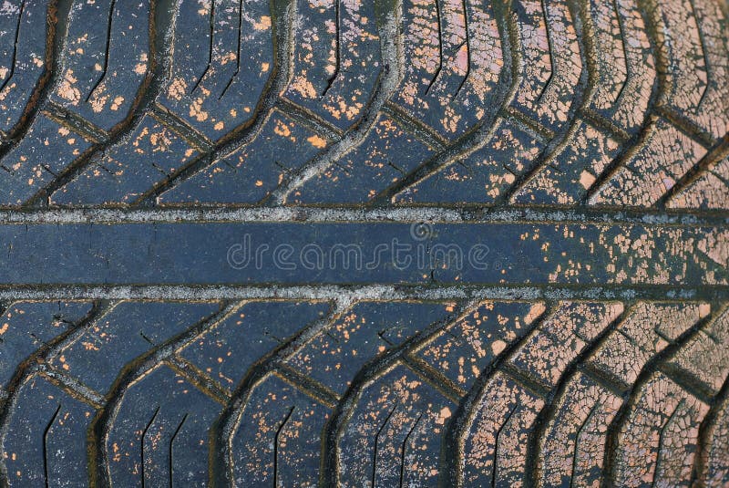 Plastic Texture from Black Old Dirty Tire Stock Photo - Image of paint ...