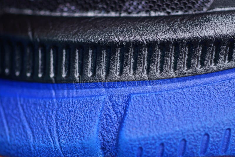 Plastic Texture of the Sole of the Shoe Stock Photo - Image of blank ...
