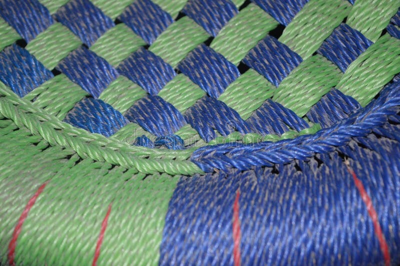 Plastic thread weaving stock photo. Image of green, thread - 45683682