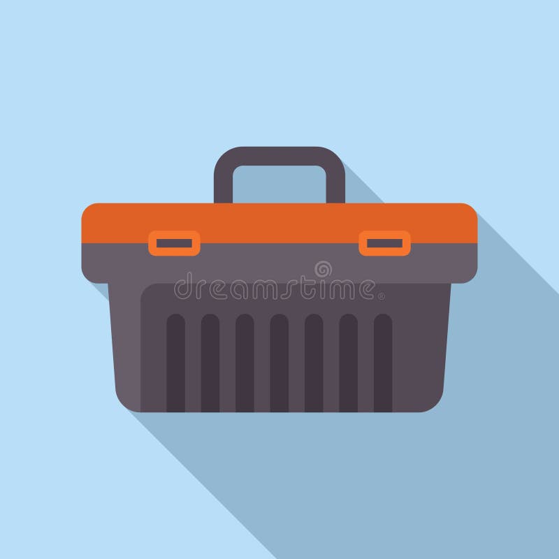 Plastic Tool Box Holding Building Equipment for Construction Stock ...