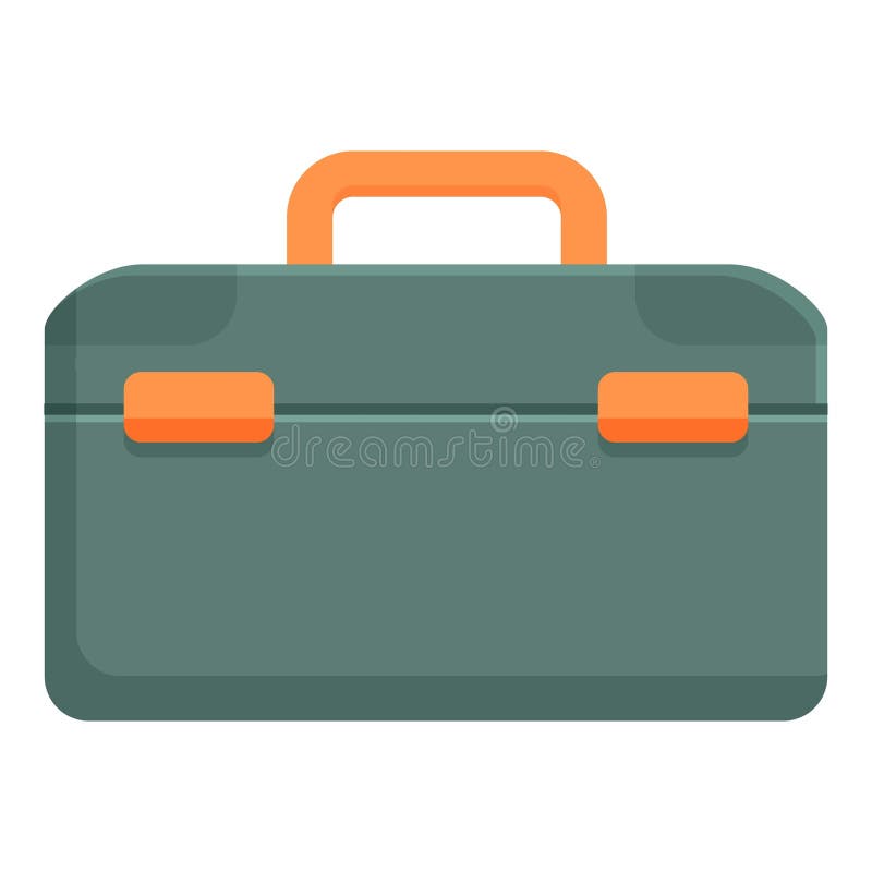 Plastic Tool Box Icon Cartoon Vector. Repair Service Stock Vector ...
