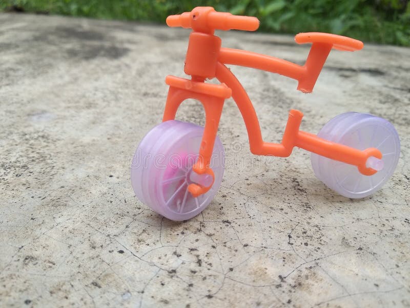 Plastic toy bicycle3499 stock image. Image of bicycle3499 - 169377593