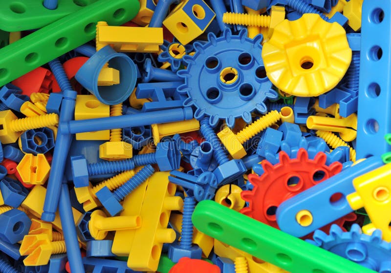 Plastic toy bricks stock image. Image of concept, create - 23021203