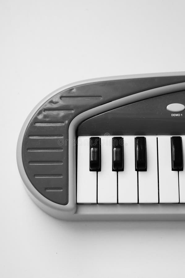 Plastic toy keyboard stock photo. Image of equipment - 97482166