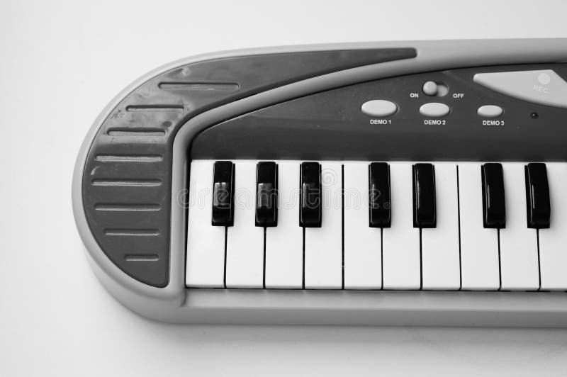 Toy keyboard stock image. Image of music, pianet, product - 69667975