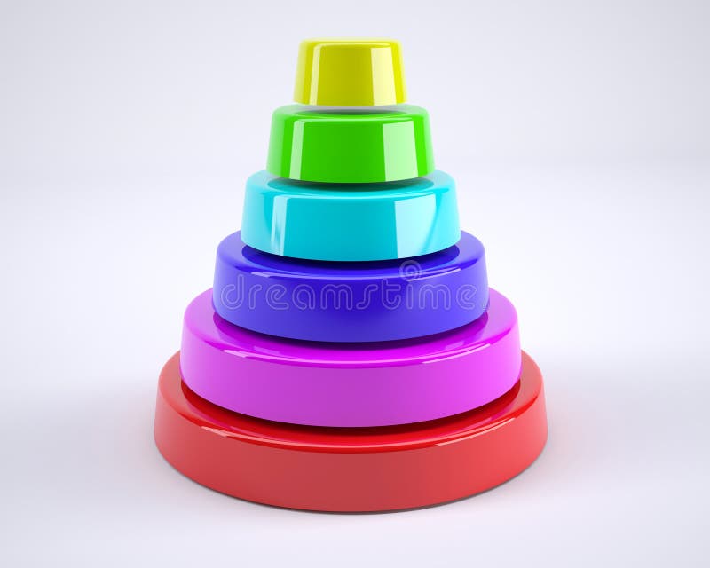 Plastic toy multicolored stock illustration. Illustration of options ...