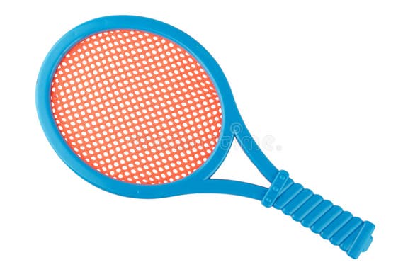 Plastic toy racket stock image. Image of lifestyles, isolated - 6712621