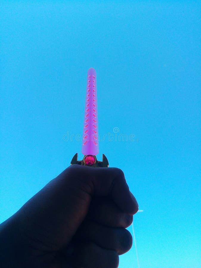 Plastic toy sword stock photo. Image of blue, plastic - 249004448