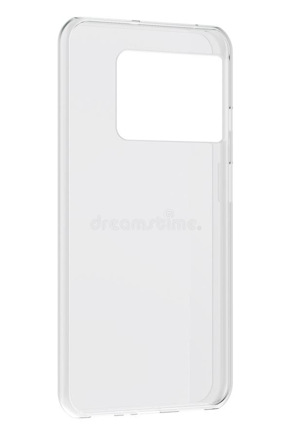 Plastic Transparent Cover for Smartphone, Mobile Phone. Silicone Clear ...