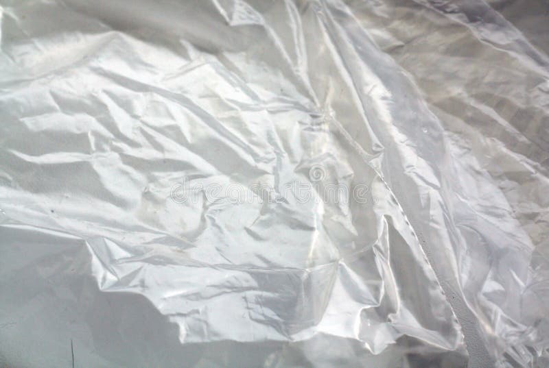 Plastic Transparent Old Wrap Texture Stock Photo - Image of isolated ...